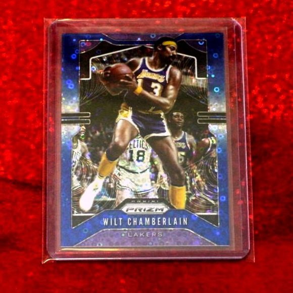 NBA | Other | Wilt Chamberlain Blue Disco Card | Poshmark